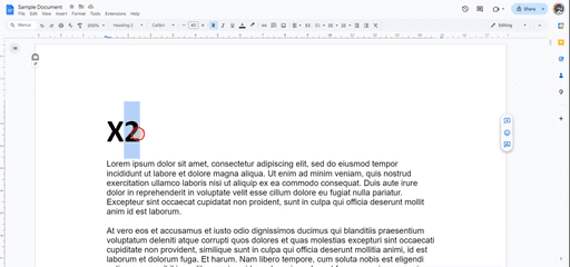 How to Superscript in Google Docs – Quick Formatting Guide - 1 minute ...