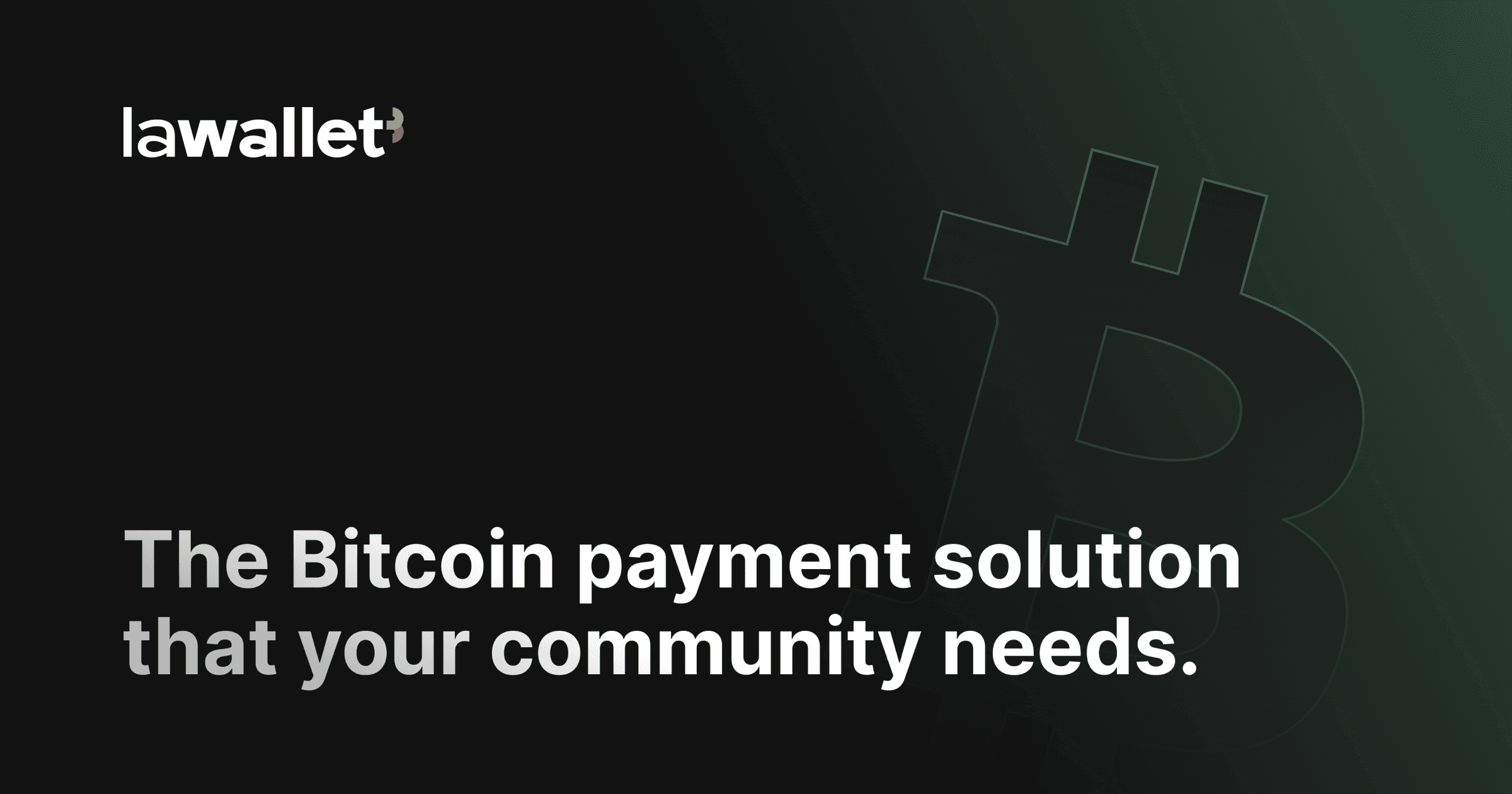 LaWallet - The Bitcoin payment