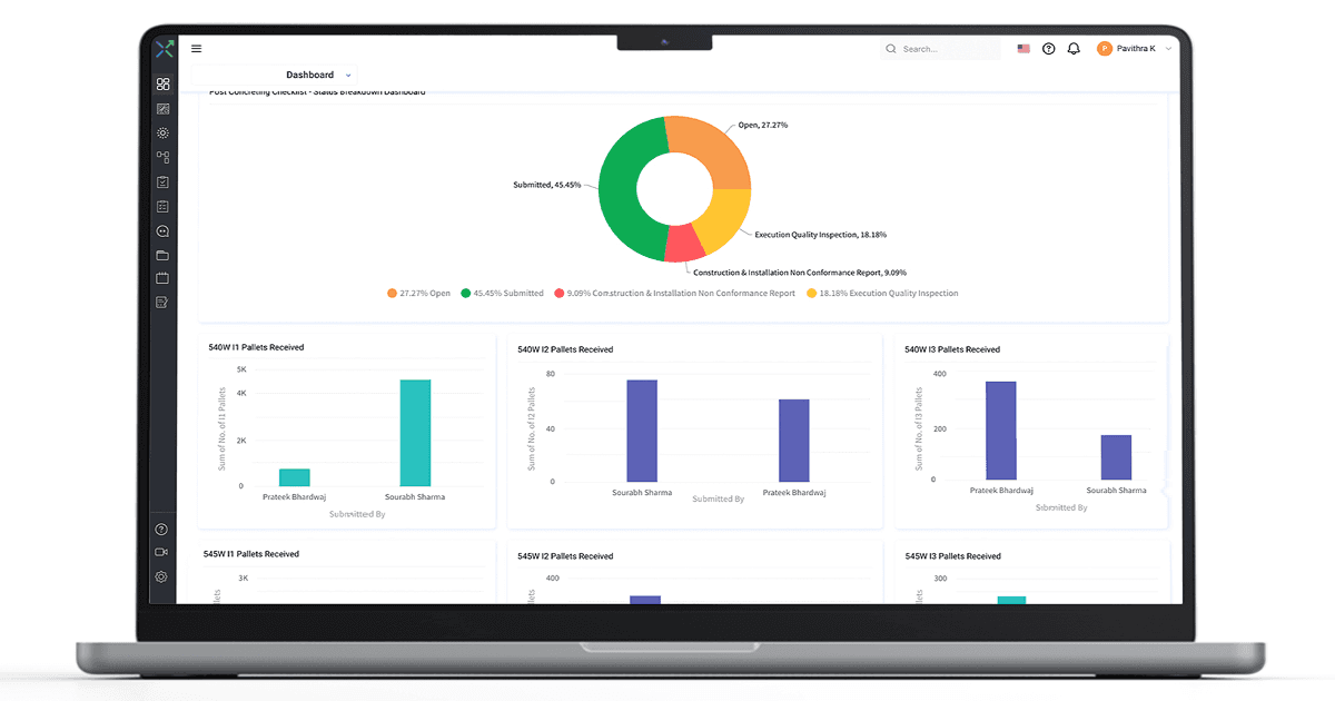 Digital-first platform to manage and monitor project progress