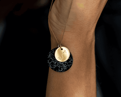Star Map Jewelry - The Night Sky - Custom Star Maps