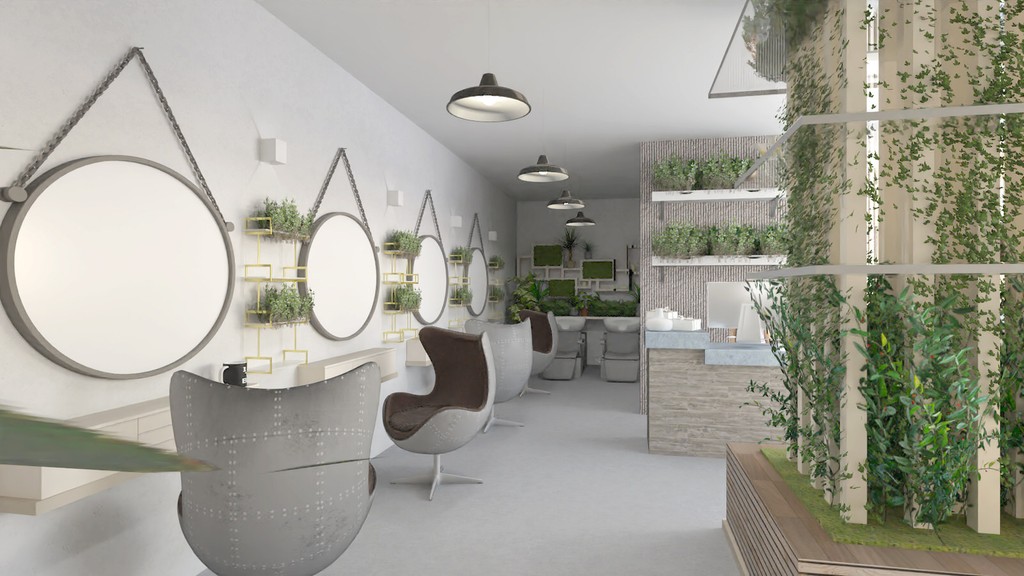 Hairdressing Salon │ Space Designer 3D