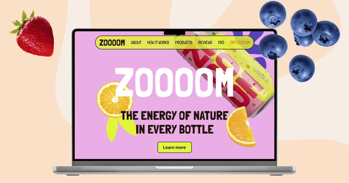 ZOOOOM Kombucha – Natural Energy in Every Sip | Fermented Tea for ...