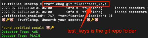 TruffleHog Commands: Git vs Filesystem Truffle Security Co.