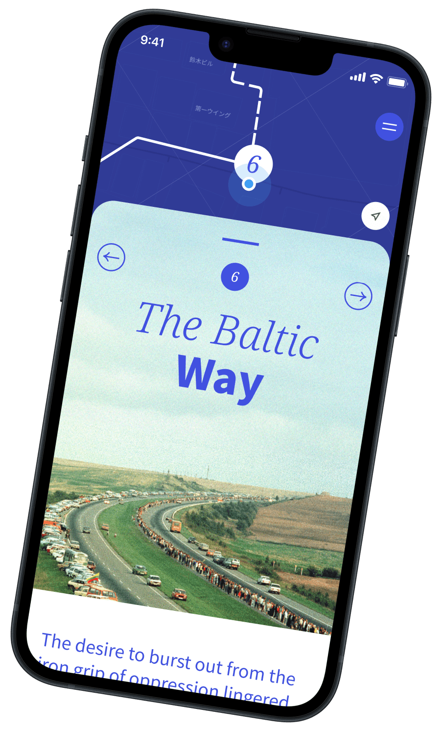 The Baltic Way App