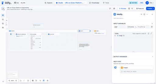 Cross-Platform Copywriting with Dify - Dify Blog