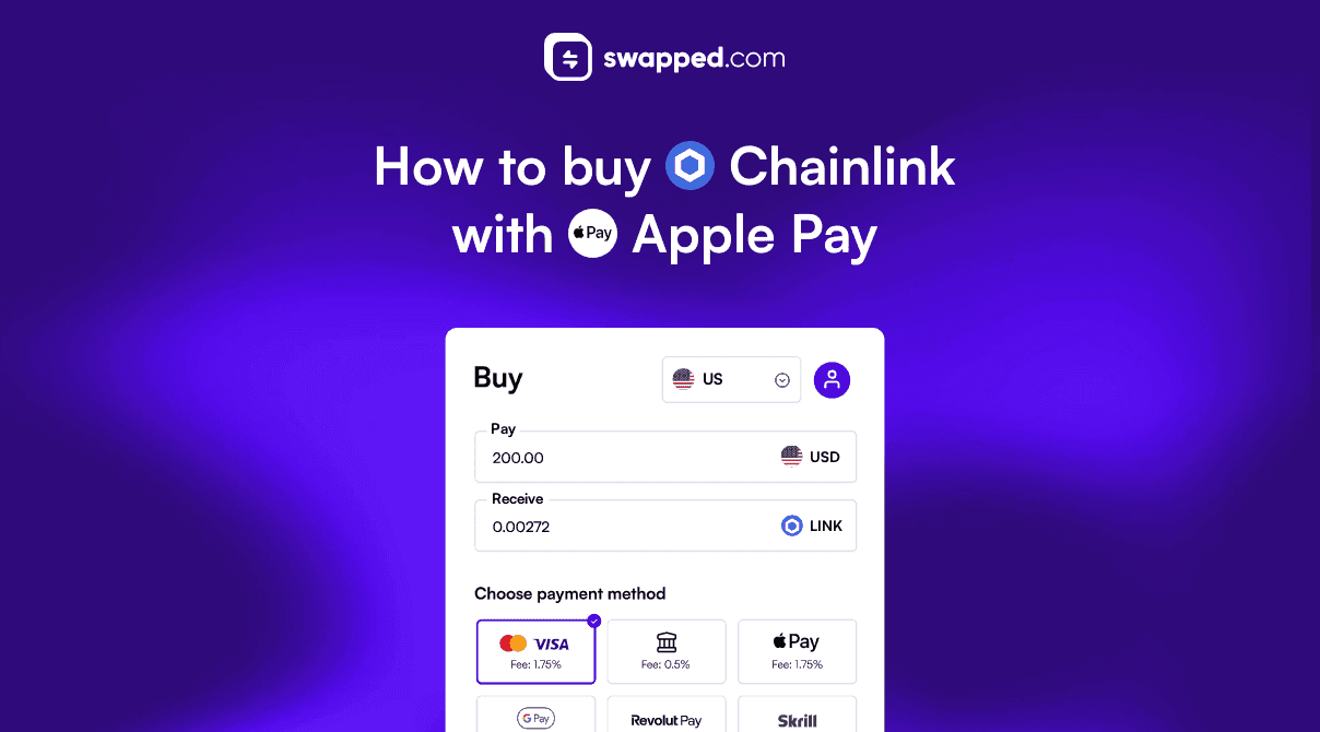 How to buy Chainlink (LINK) with Apple Pay