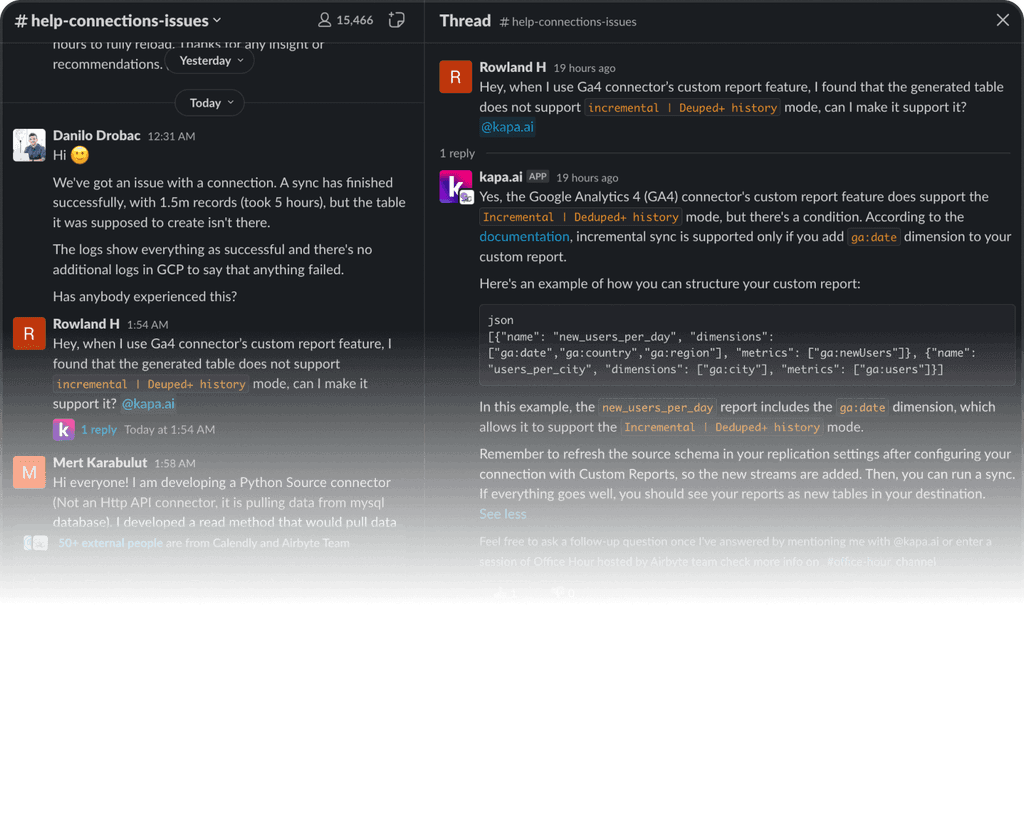 kapa.ai - Instant AI Answers to Technical Questions