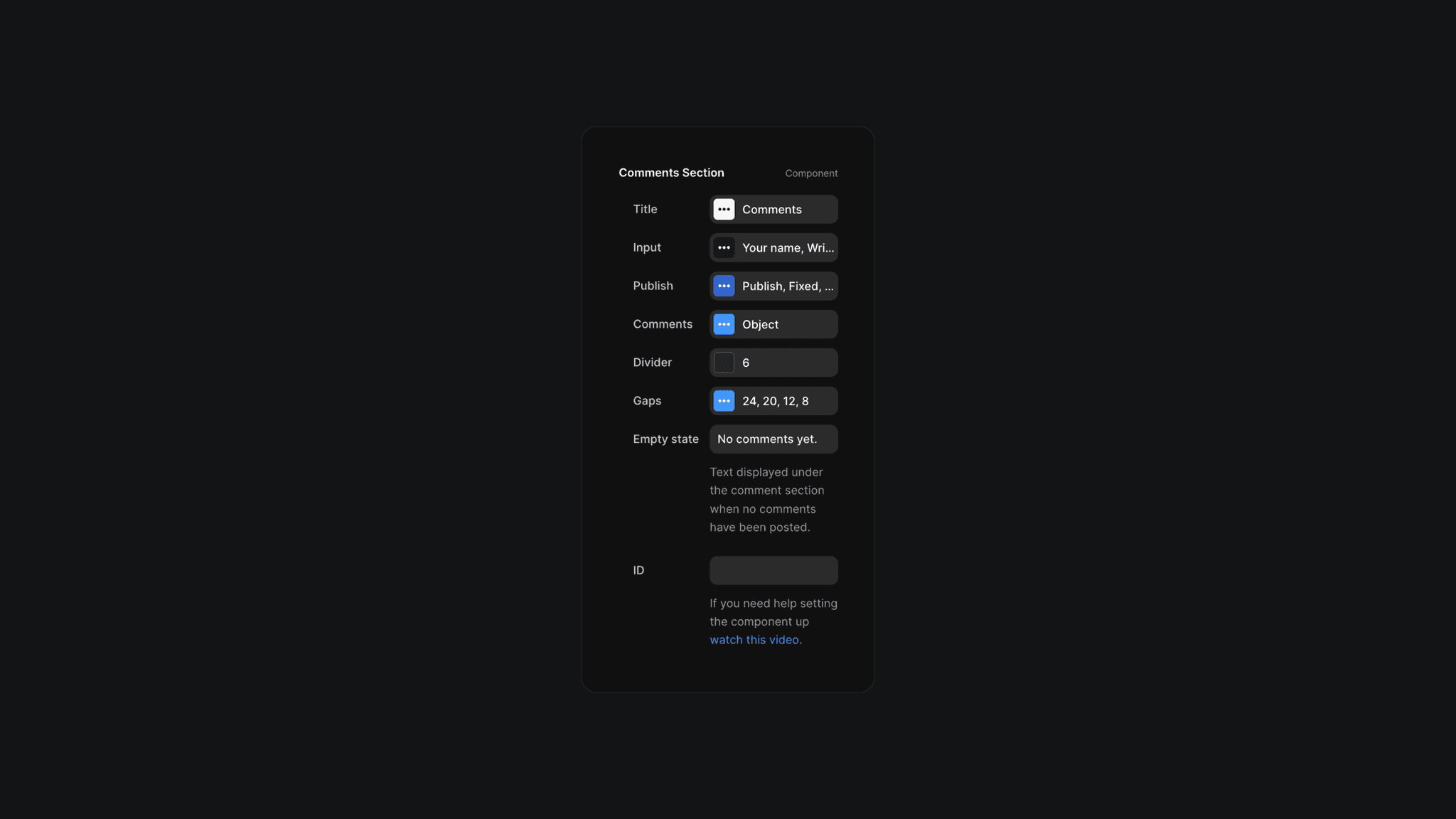 Comments Section Component for Framer - Framer Resource