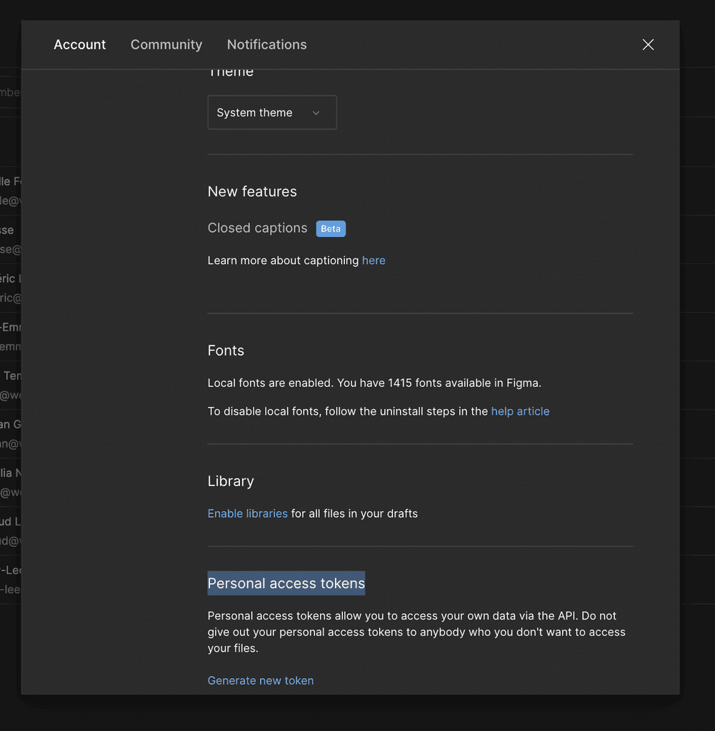 How to set up my Figma Token? - Figgle