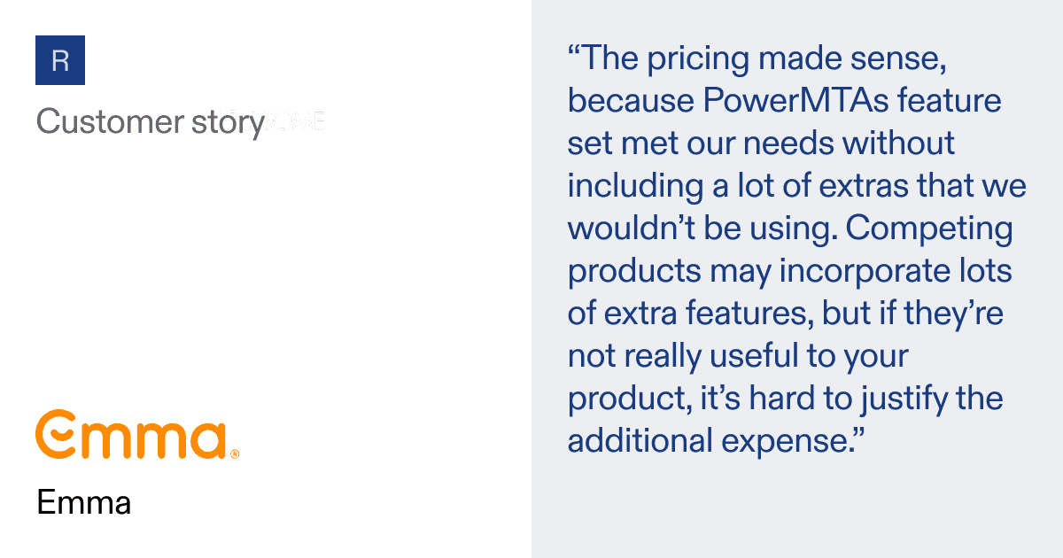 Emma Scales to 400M Monthly Emails with PowerMTA | Case Study