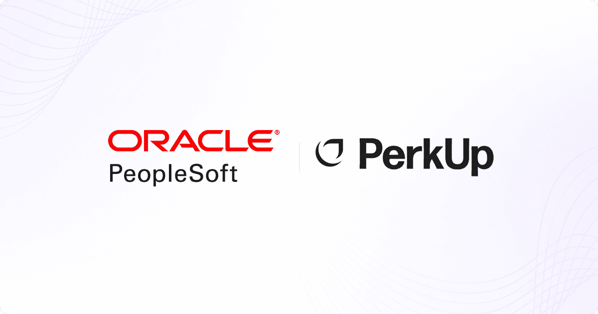 Integrate Oracle PeopleSoft with PerkUp