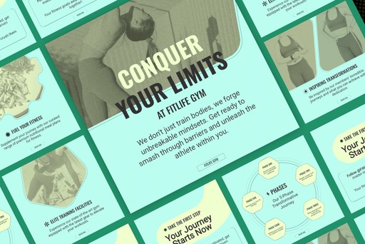 Glorify Template: Fitness Revelation Carousel Kit by final-touch-lab