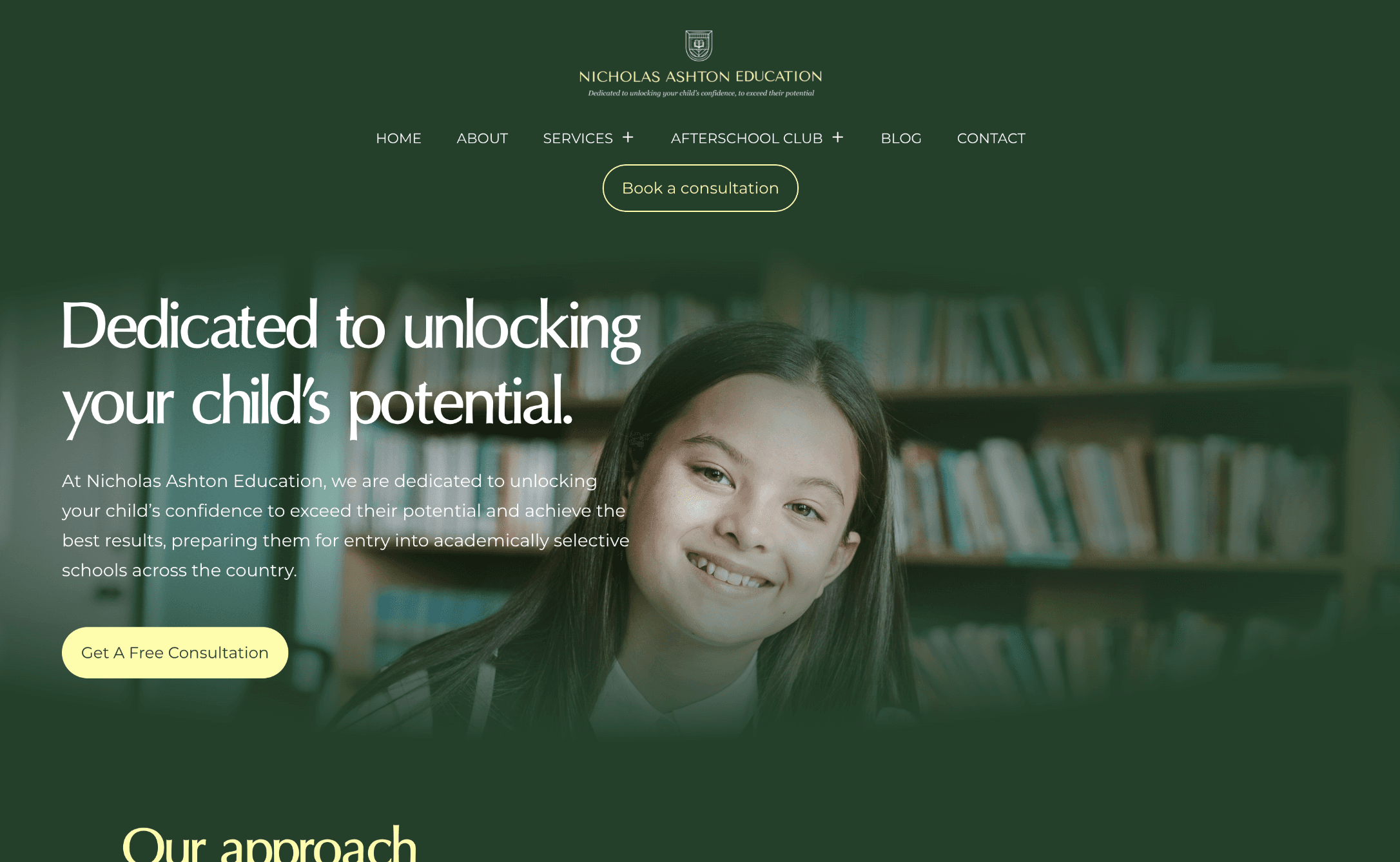 Nicholas Ashton Education