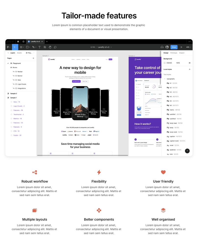 Framerize — Framer Component Library