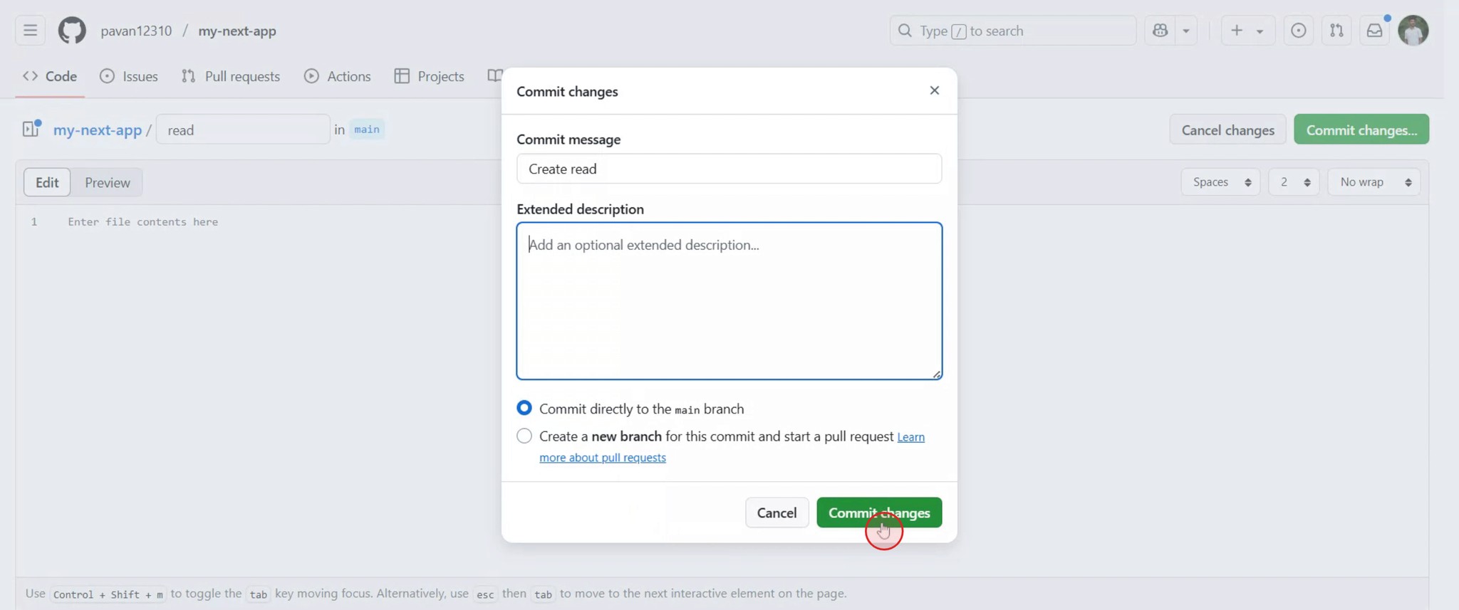 How to Create Directory in Github - 1 minute video guide