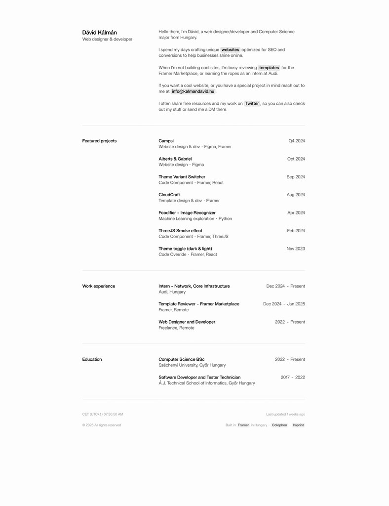 Dead Simple Sites — Minimal Website Inspiration