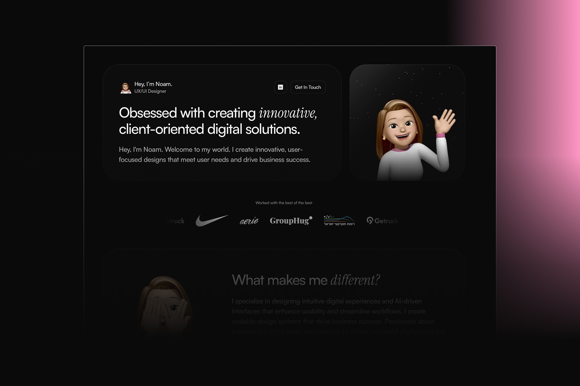 Noam Bahar | UX / UI Designer