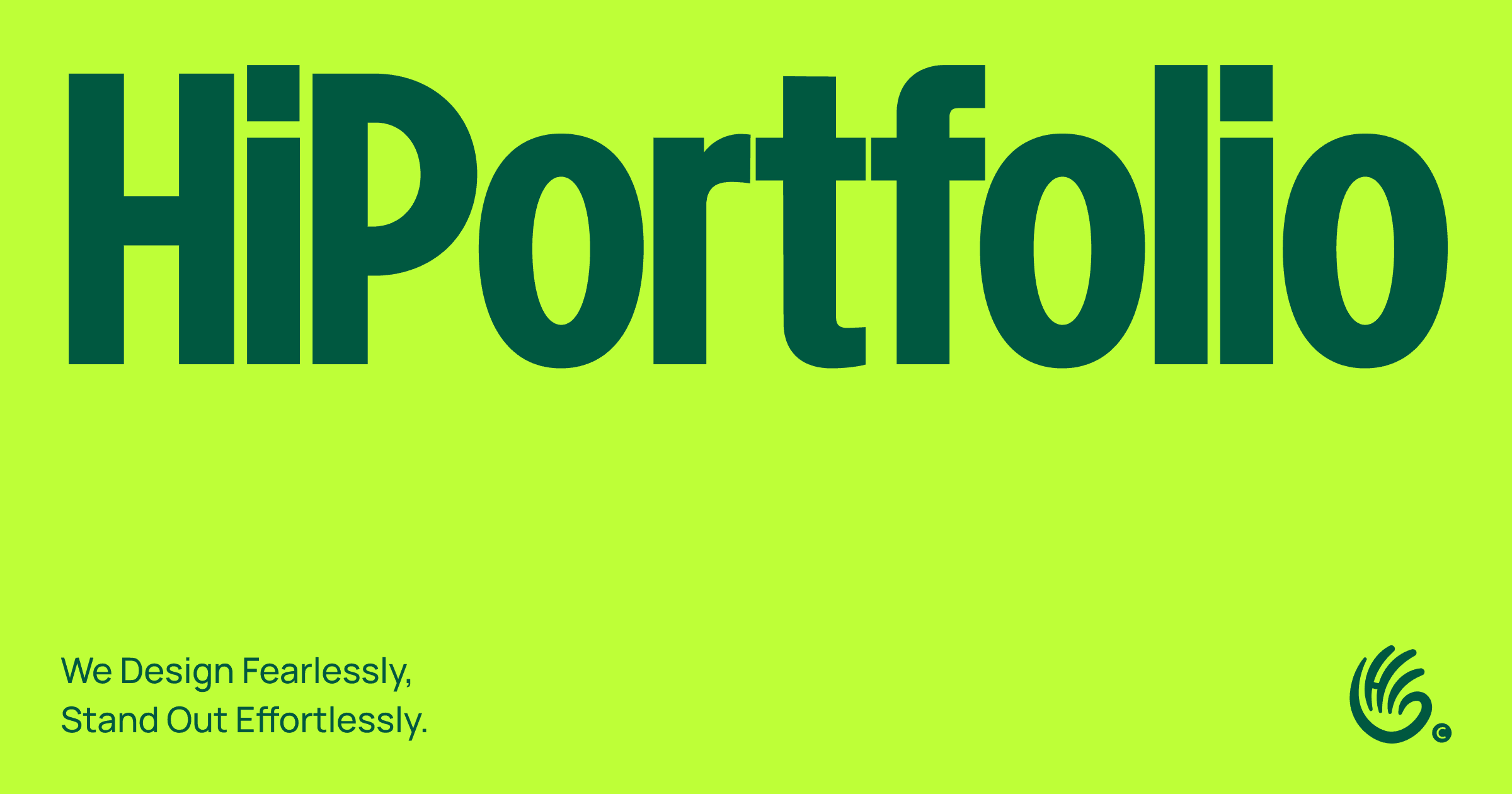 HiPortfolio © - Design & No-Code Agency That Actually Gives a Damn