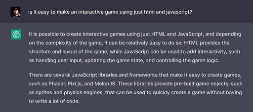 Build a game with ChatGPT and Replit