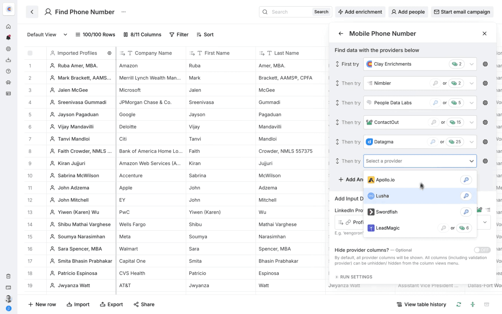 Clay AI's waterfall workflow of multiple agents - Assistive AI-UX Interaction | #1 library of AI ...