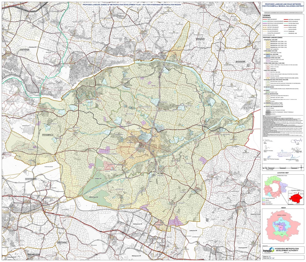 VMRDA 2041 & HMDA 2031 Master Plans | RRR Alignment Map - Charan Group