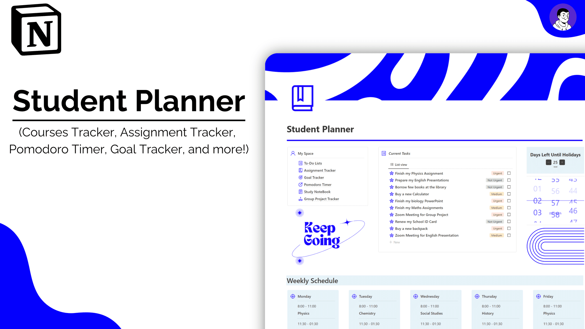 20 Best and Free Notion Templates for Students - Solt Wagner