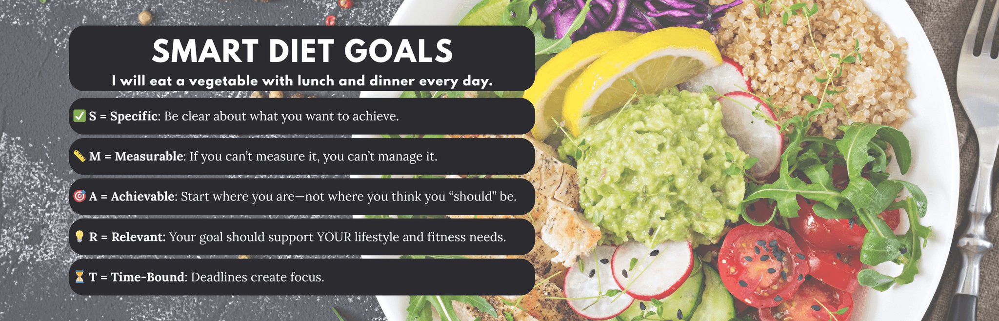 How to Set SMART Diet Goals: Your Step-by-Step Guide to Smarter Eating 🍎💪