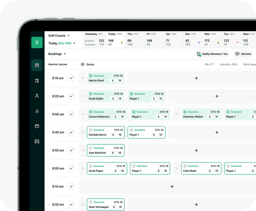 Golf Club Management Software for Public Courses | Whoosh