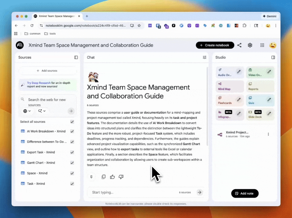 How to export NotebookLM mind maps and edit them online (step-by-step)