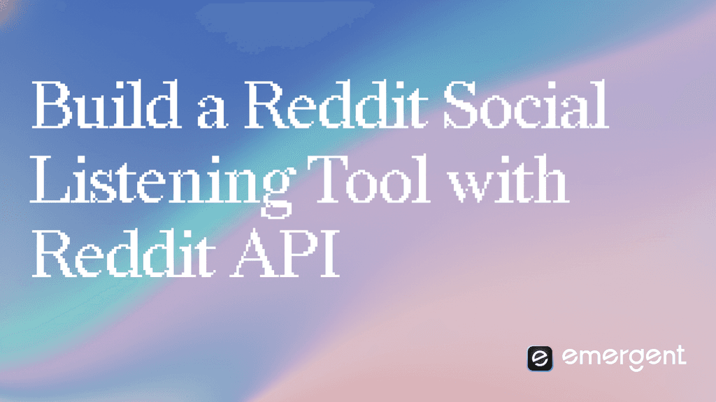 How to Build a Reddit Social Listening Tool with Sentiment Analysis on ...