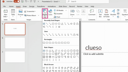 How to add dashed lines in PowerPoint