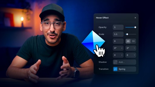 Using Hover and Press Effects: Master UX & Web Design with free Framer Academy lessons