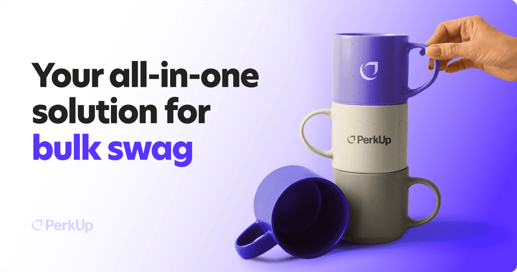 Your end to end partner for global bulk swag — PerkUp