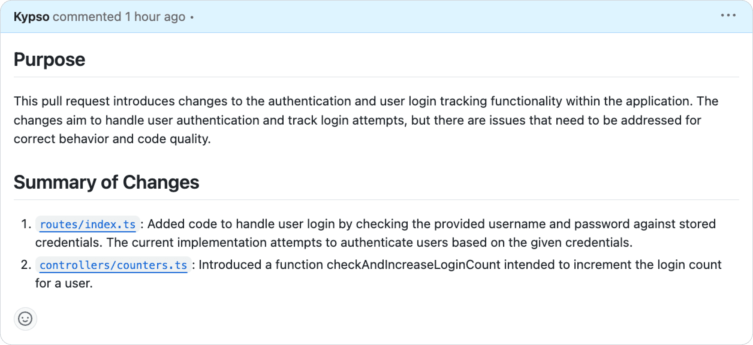 AI champion for code reviews | Kypso