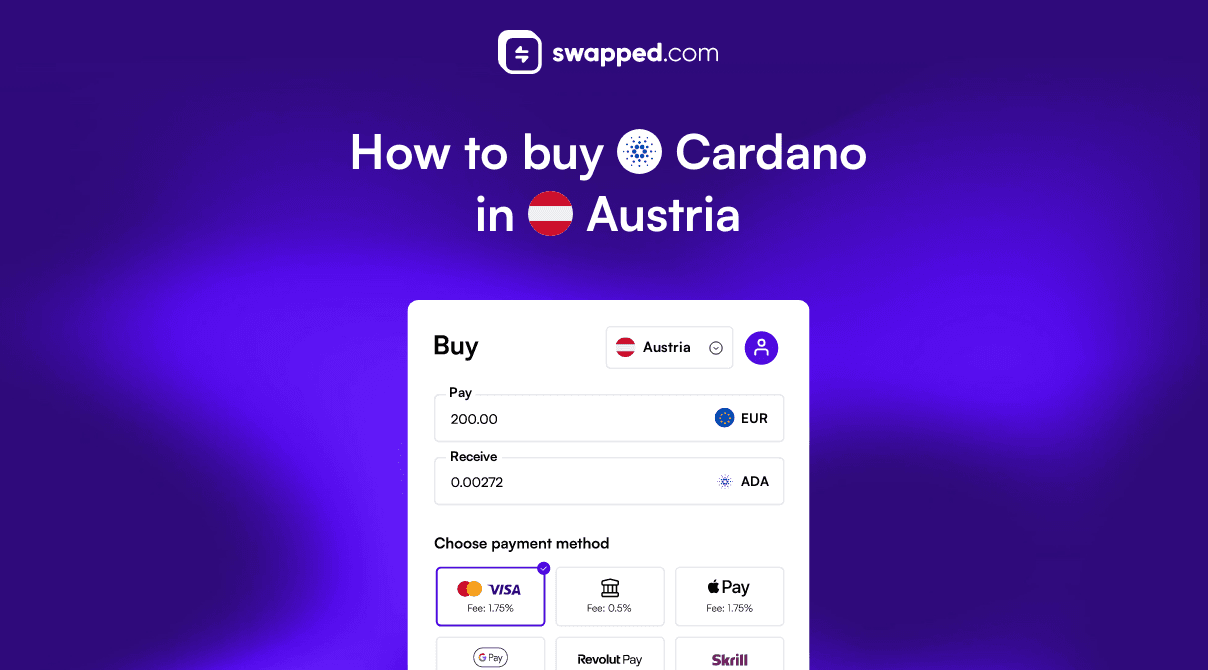 How to buy Cardano (ADA) in Austria with EUR