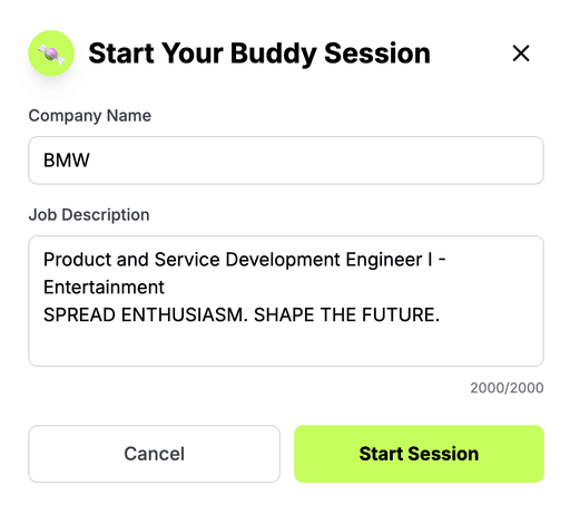AI Interview Buddy - AutoApplier