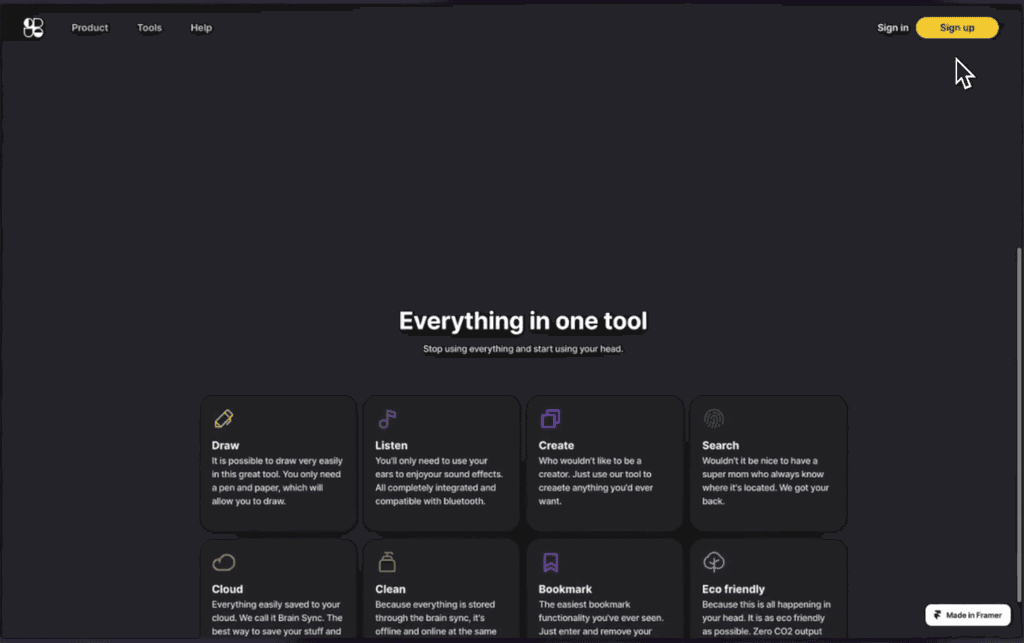 Free Framer UI Components