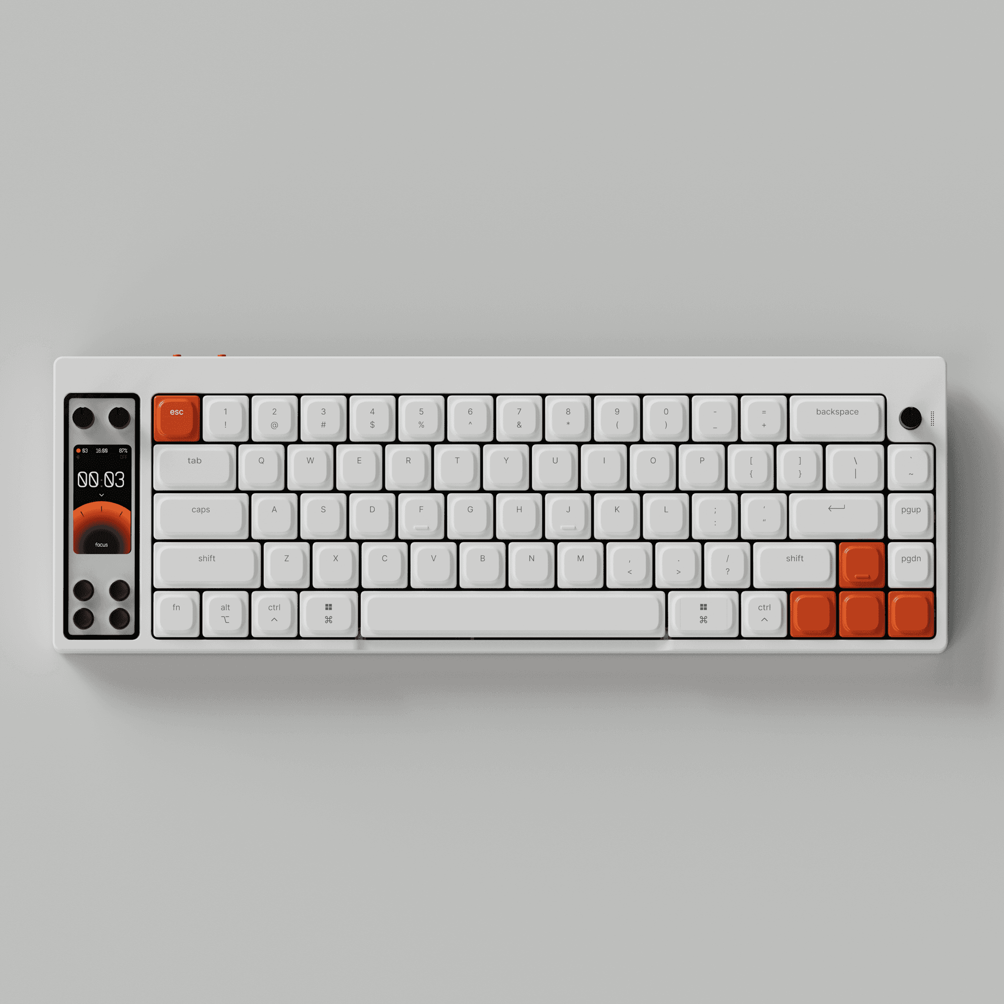 KNOB / k•no•b•sans / low-profile keyset