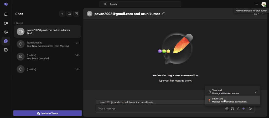 How to Mark a Message as Important in Microsoft Teams - 1 minute video ...