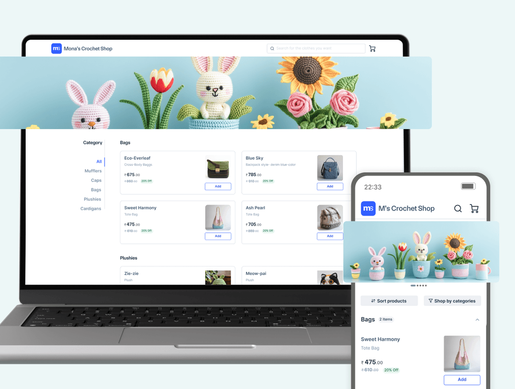 Razorpay Webstore- Pre-made website, customisable for your listing and ...