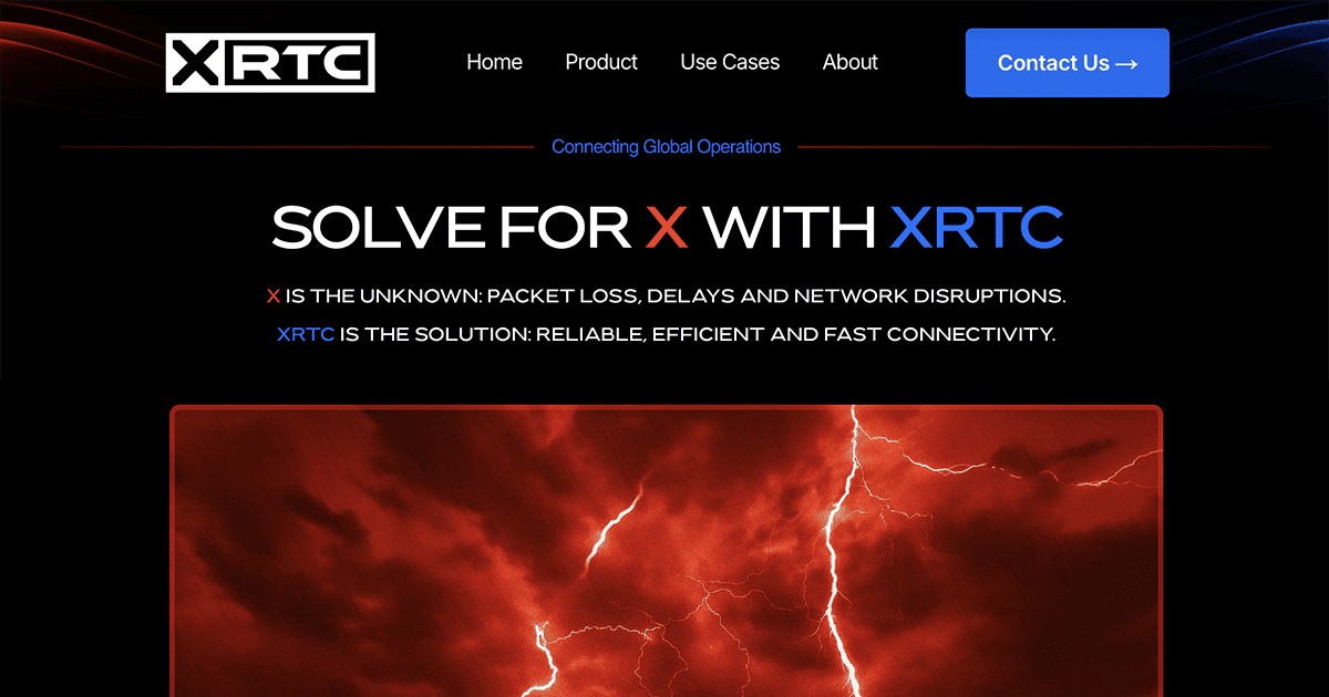 Official XRTC site | Reliable Real-Time Connectivity