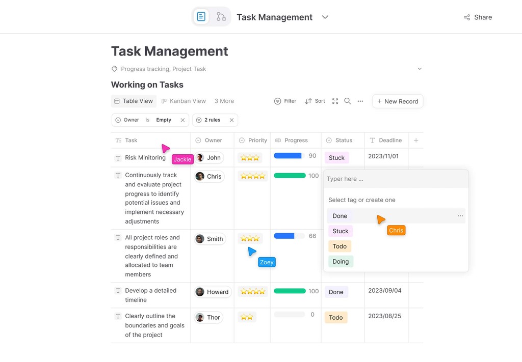 Workbase Docs: Built Your Way