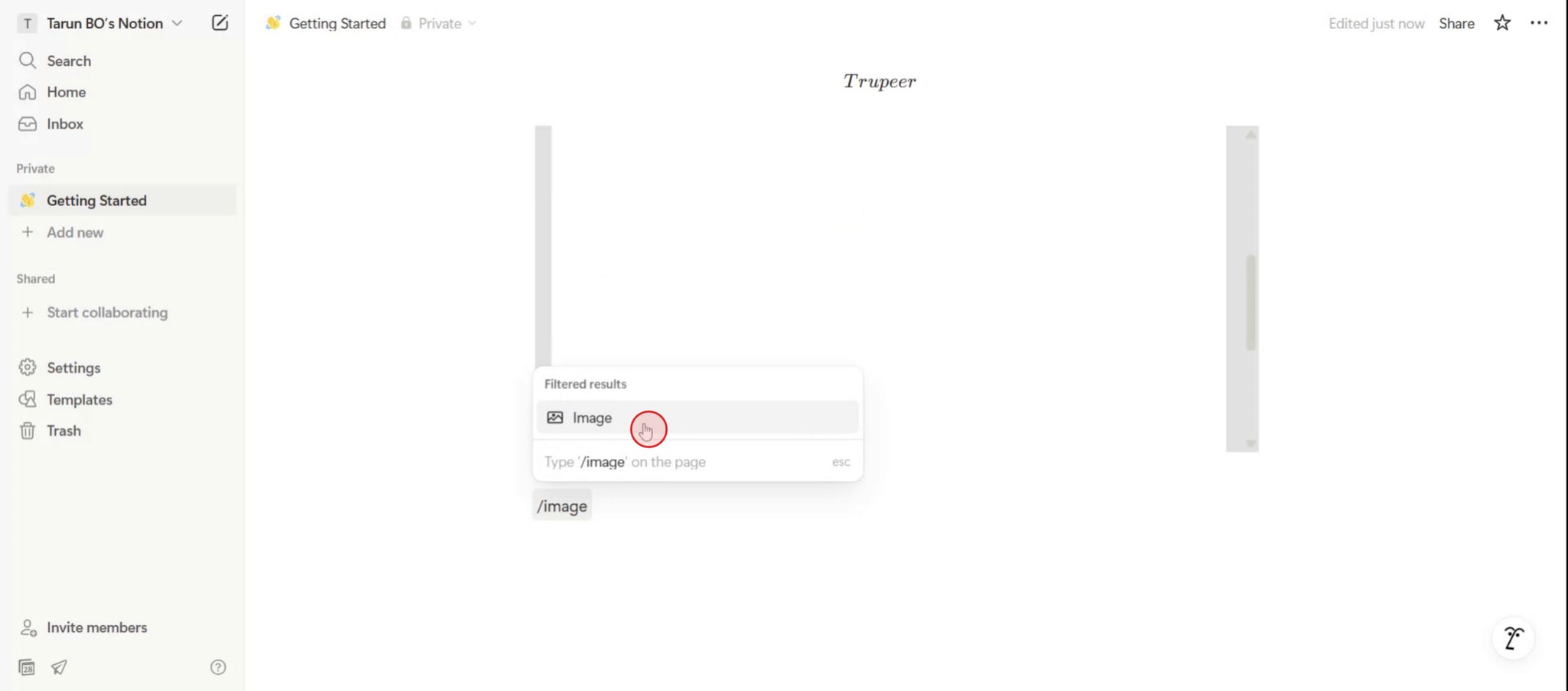 How to Add Pictures to Notion - 1 minute video guide