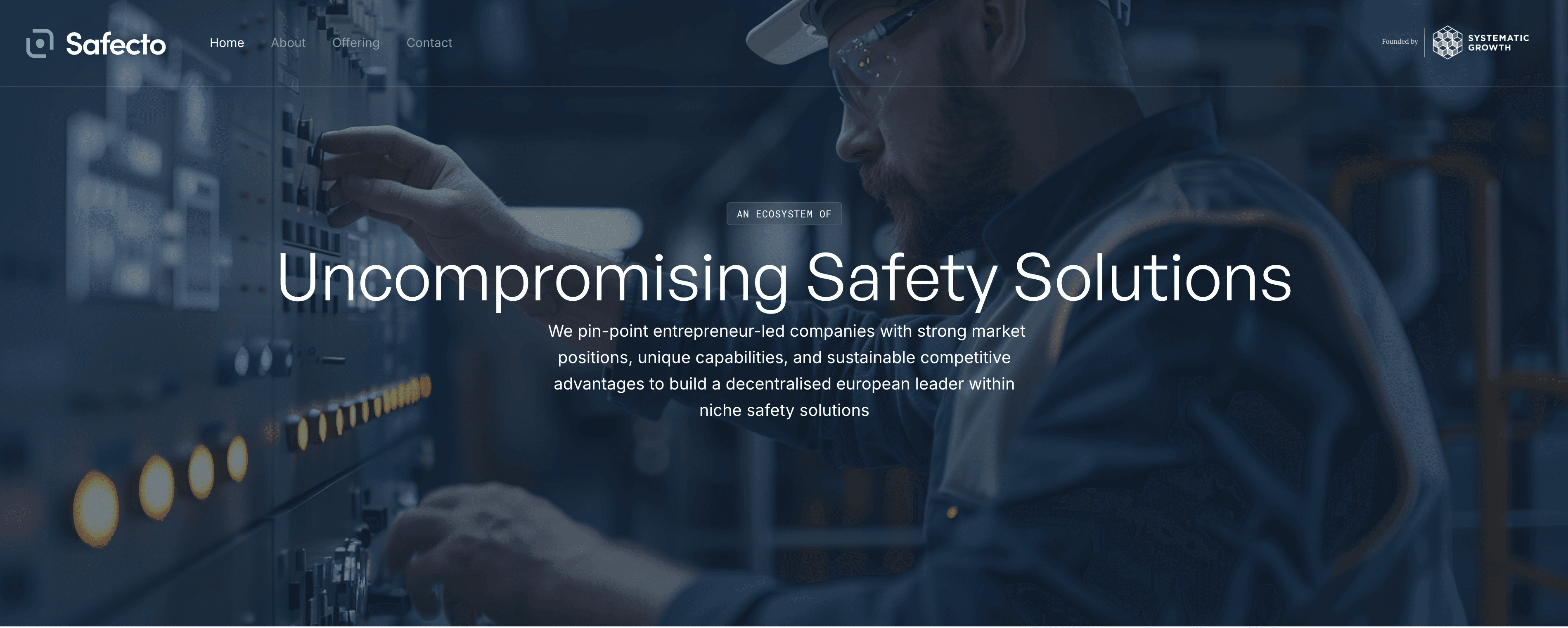 Safecto - Uncompromising Safety Solutions