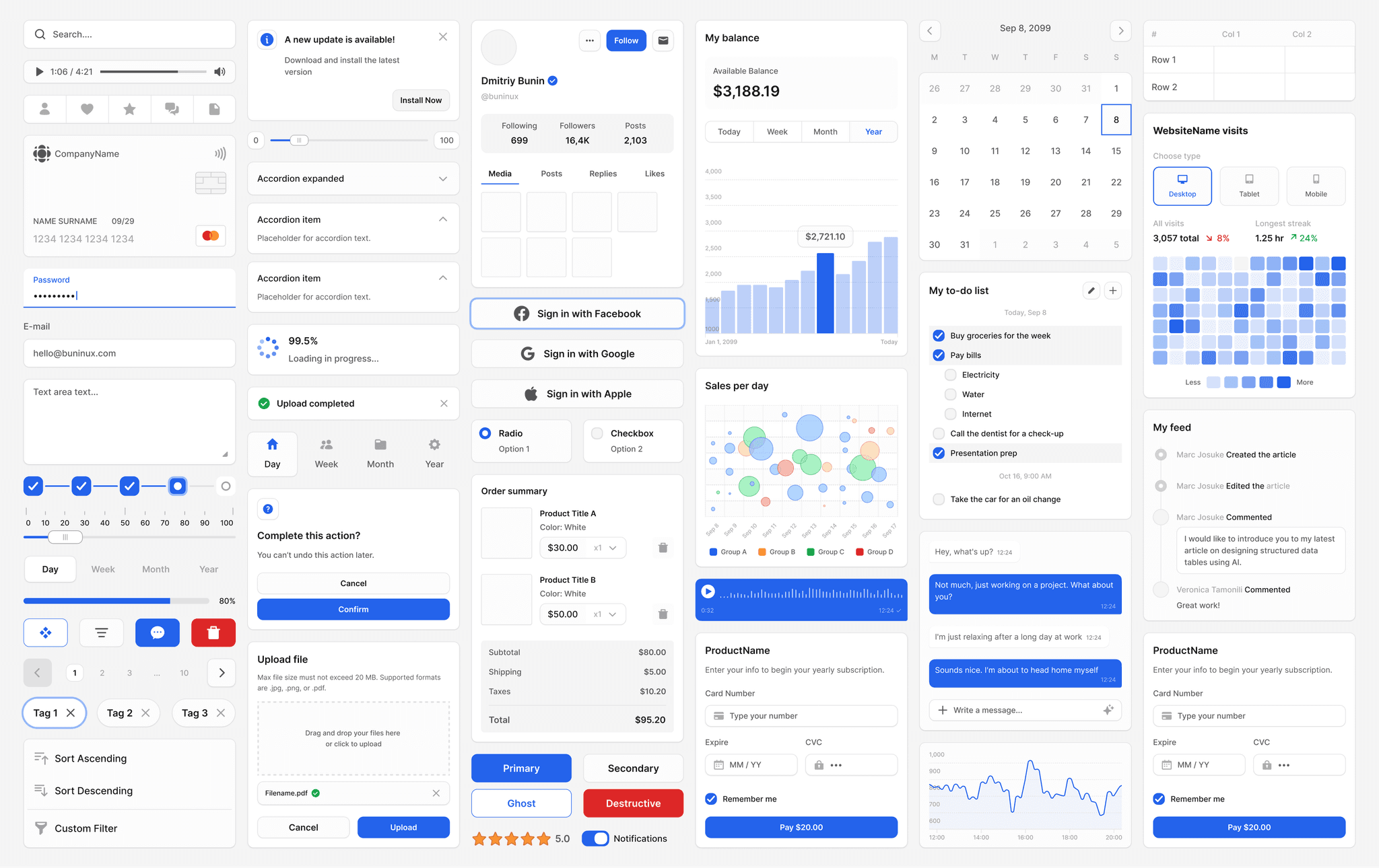 Frames X — Figma UI Kit and Design System
