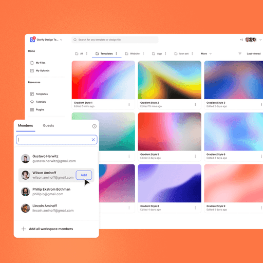 Projects - Glorify App