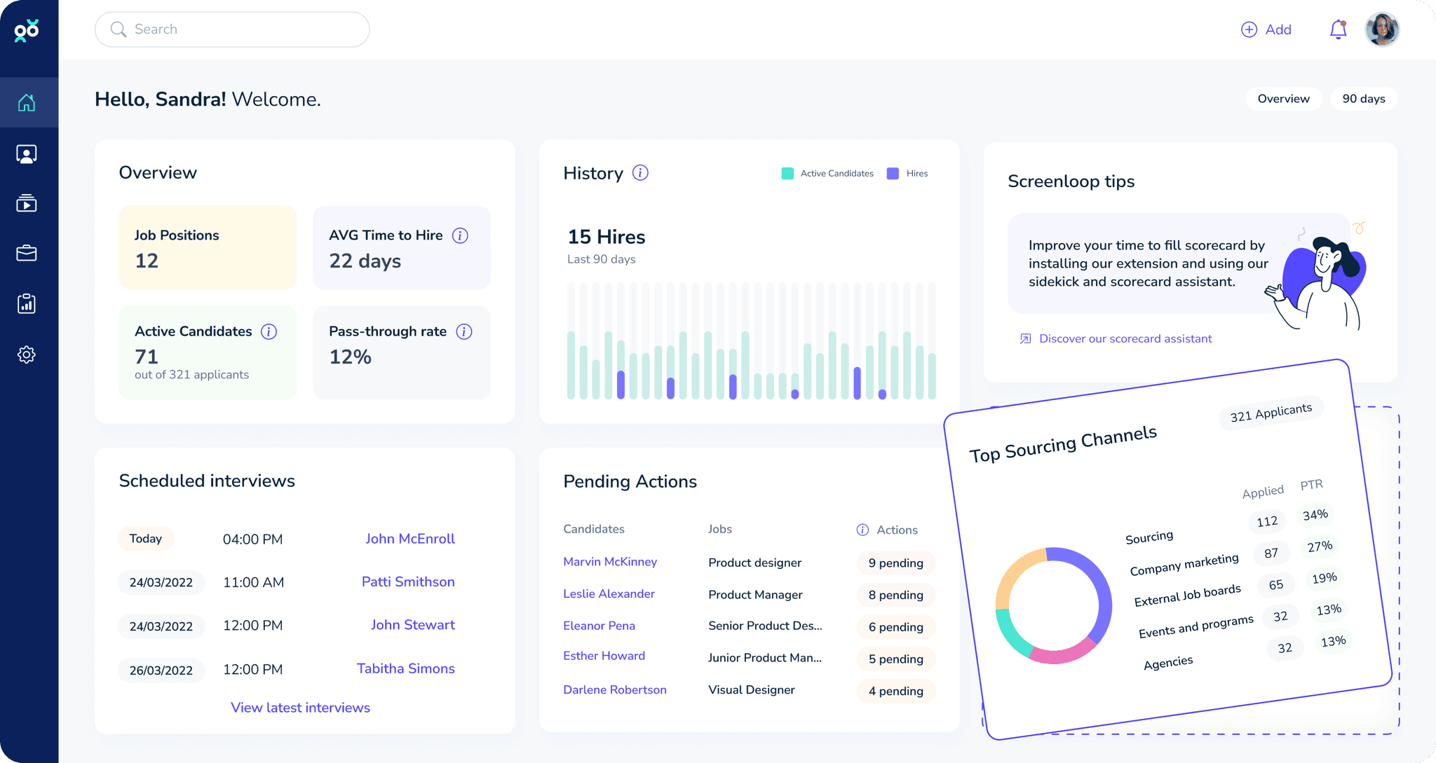 Screenloop | Best AI-Powered Applicant Tracking System