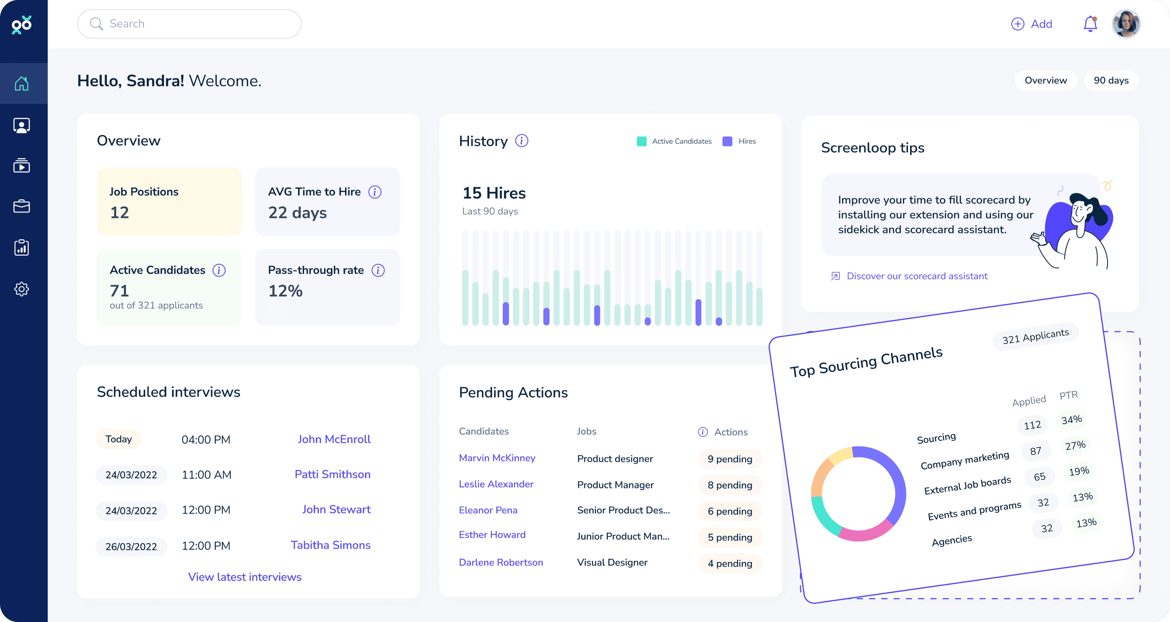 Screenloop | Best AI-Powered Applicant Tracking System