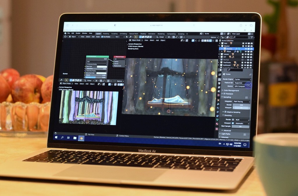 Using Blender on a Cloud Computer - Vagon