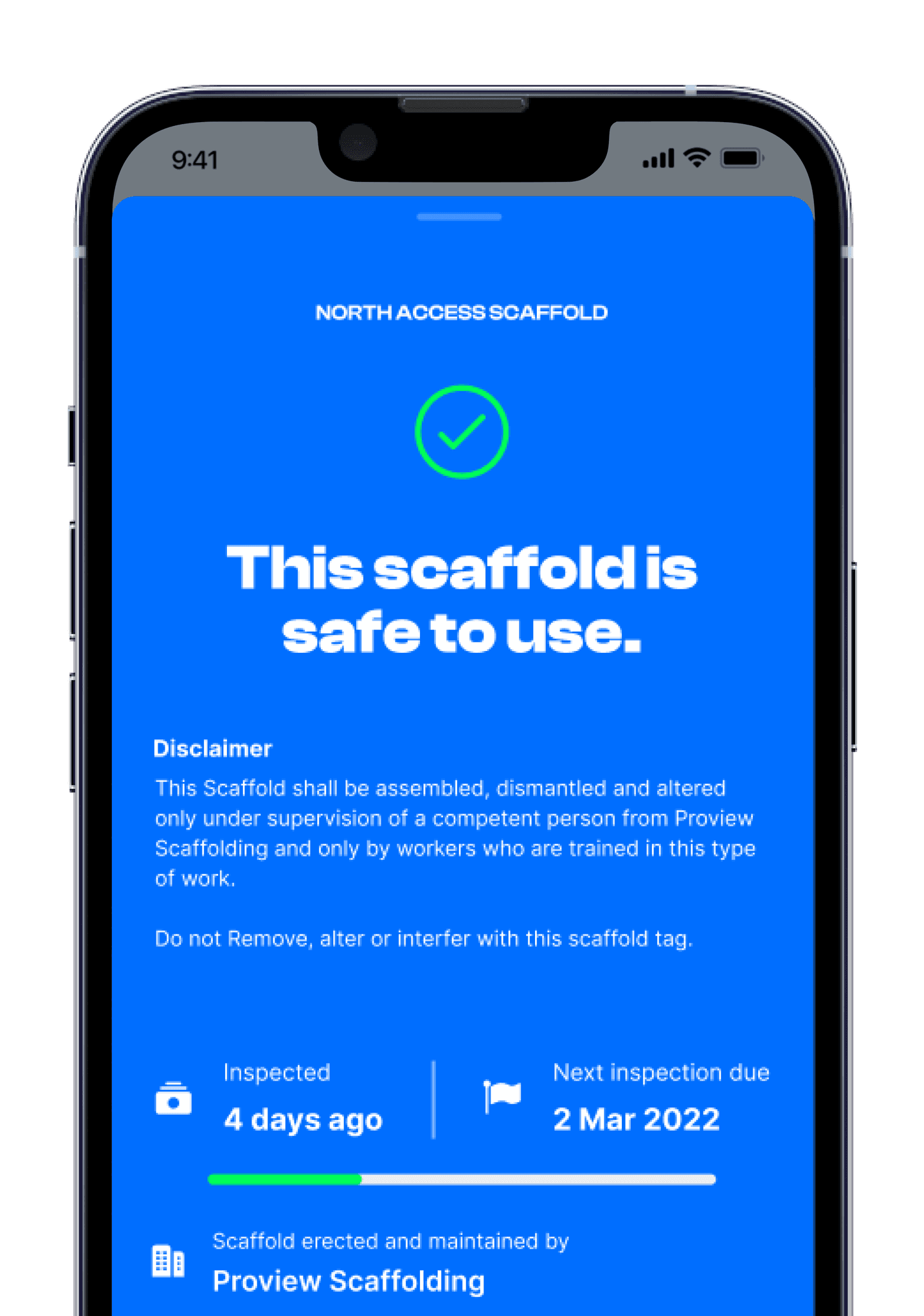 World's #1 App for Digital Scafftags | Download on Google Play & App Store